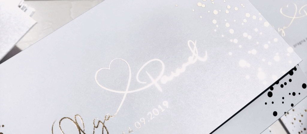 Techniki druku zaproszeń ślubnych [słownik pojęć] I Design Your Wedding